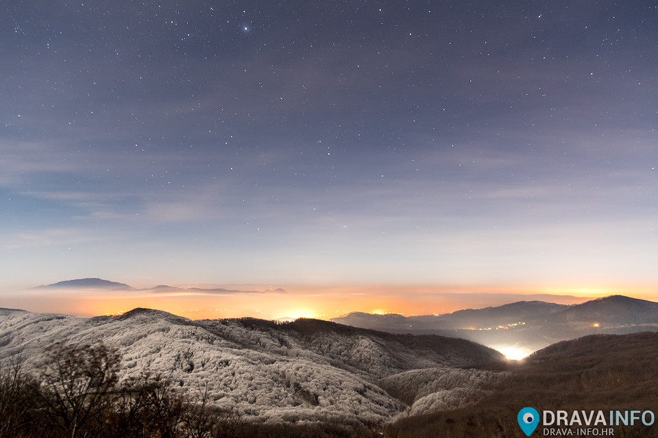 FOTO Pogled s Kalnika noćas je bio spektakularan – Prigorski.hr
