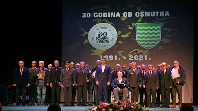 Pripadnicima 137. brigade odlikovanja predsjednika Milanovića ...