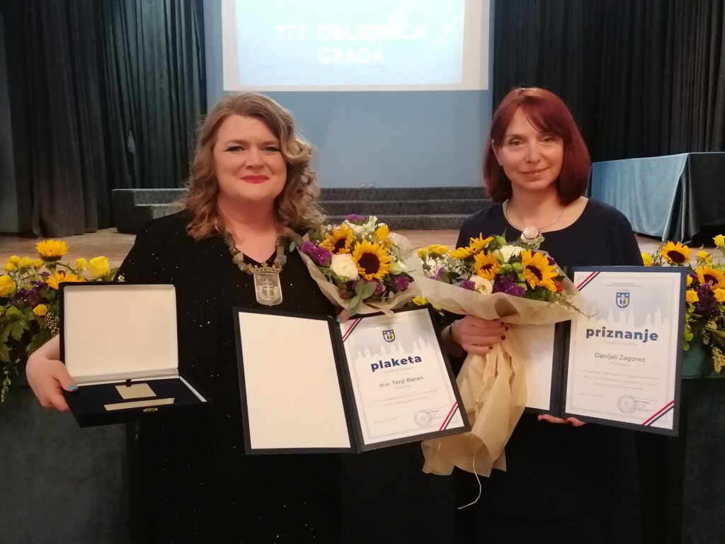 Tanja Baran i Danijela Zagorec, predsjednica i tajnica Udruge „Dr ...