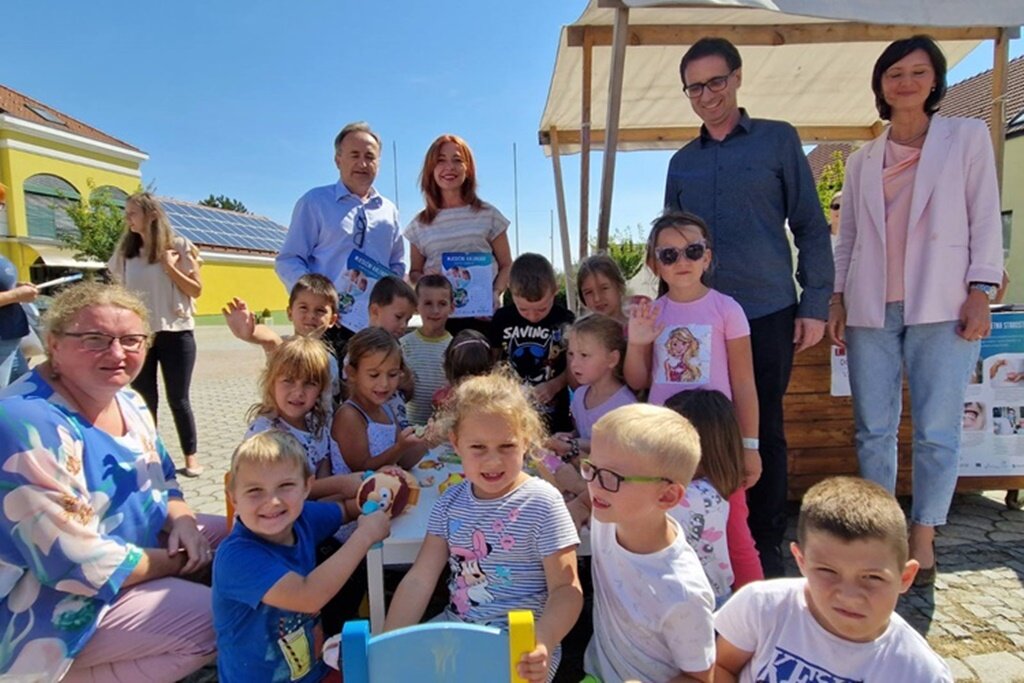 Projekt „Zdravi zubi za sve” nastavljen u Ludbregu: I mališani naučili što je oralna higijena i ...