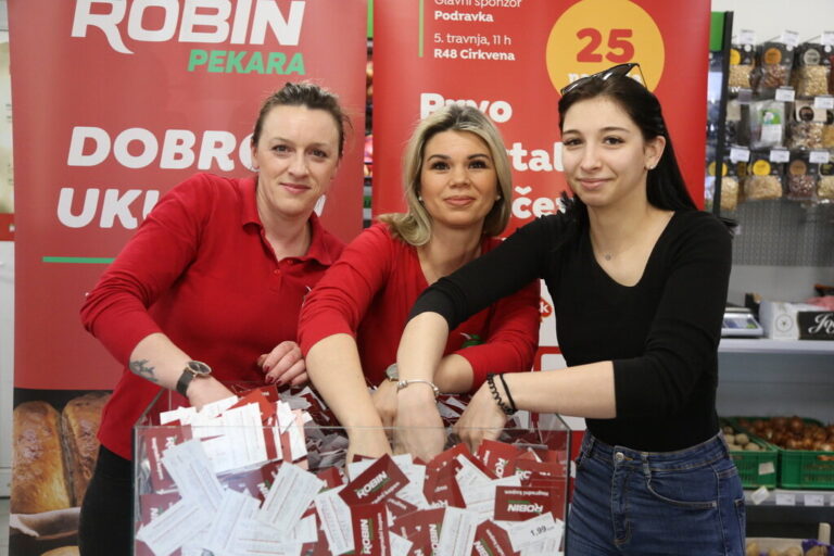 Robin trgovine – prvo kvartalno izvlačenje nagrada održano u Cirkveni ...