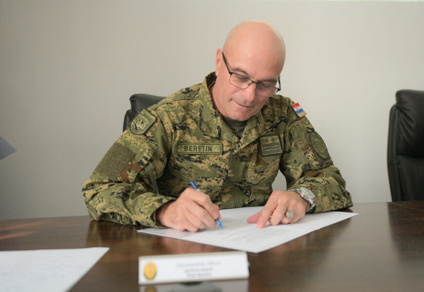 General-bojnik Beretin preuzeo dužnost zapovjednika Hrvatske kopnene ...