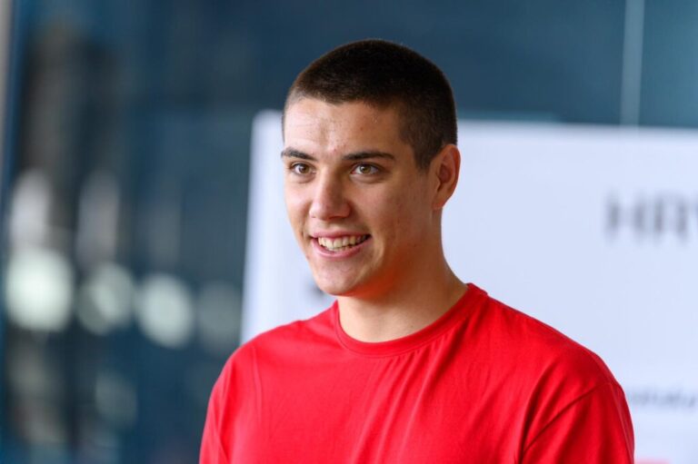 Hrvatska muška štafeta 4×100 slobodno u finalu Svjetskog prvenstva ...